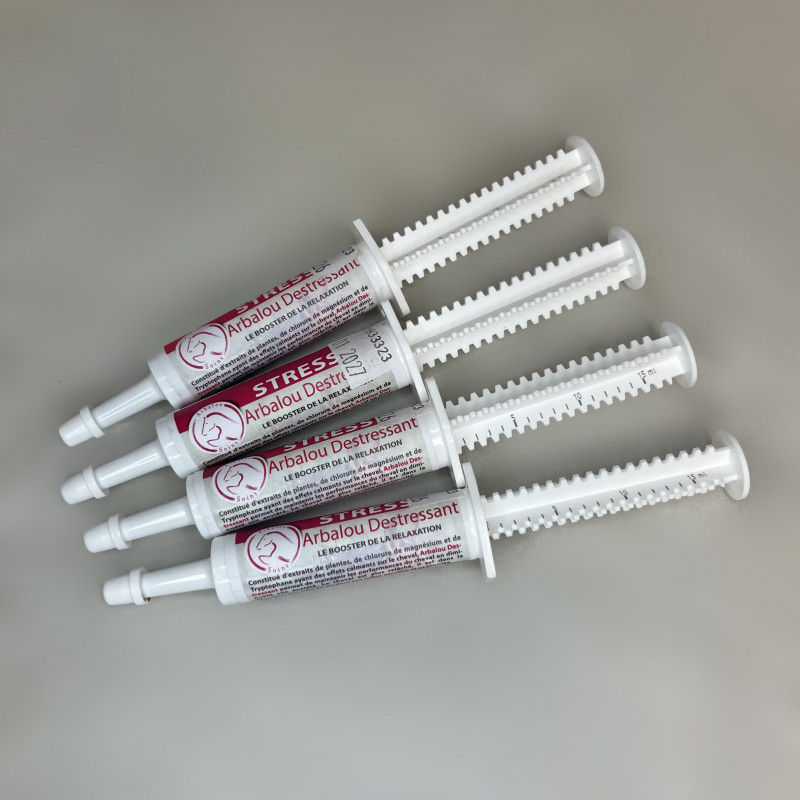 Seringue flash anti stress cheval - La boutique de l'Arbalou